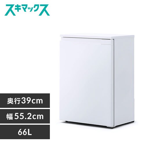 奥行スリム冷凍庫 66L IUSN-7A 全2色 H103485│アイリスプラザ│アイリスオーヤマ公式通販サイト