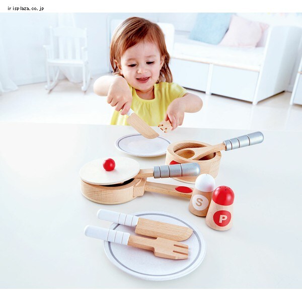 ハペ HAPE キッチンおままごとセット E3150A 【プラザセレクト】 7125880│アイリスプラザ│アイリスオーヤマ公式通販サイト