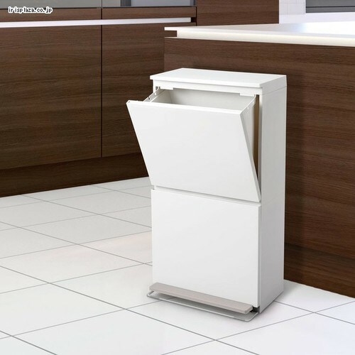 分別ペダル2段ワイド40L ホワイト A6604 7263289│アイリスオーヤマ公式通販アイリスプラザ