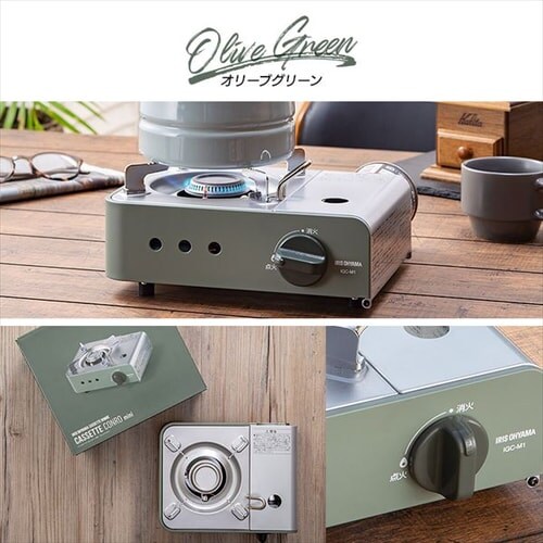 カセットコンロミニ IGC-M1 全5色【プラザセレクト】 7262770│アイリスプラザ│アイリスオーヤマ公式通販サイト