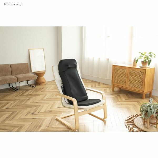 THRIVE マッサージシート マッサージャー ブラック MD-8673(BK) 7263017│アイリスプラザ│アイリスオーヤマ公式通販サイト