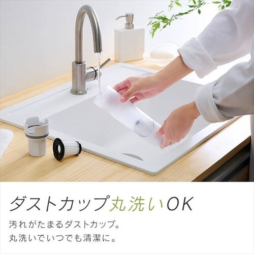 充電式ハンディクリーナー マルチツールセット HCD-22M-W ホワイト H298667