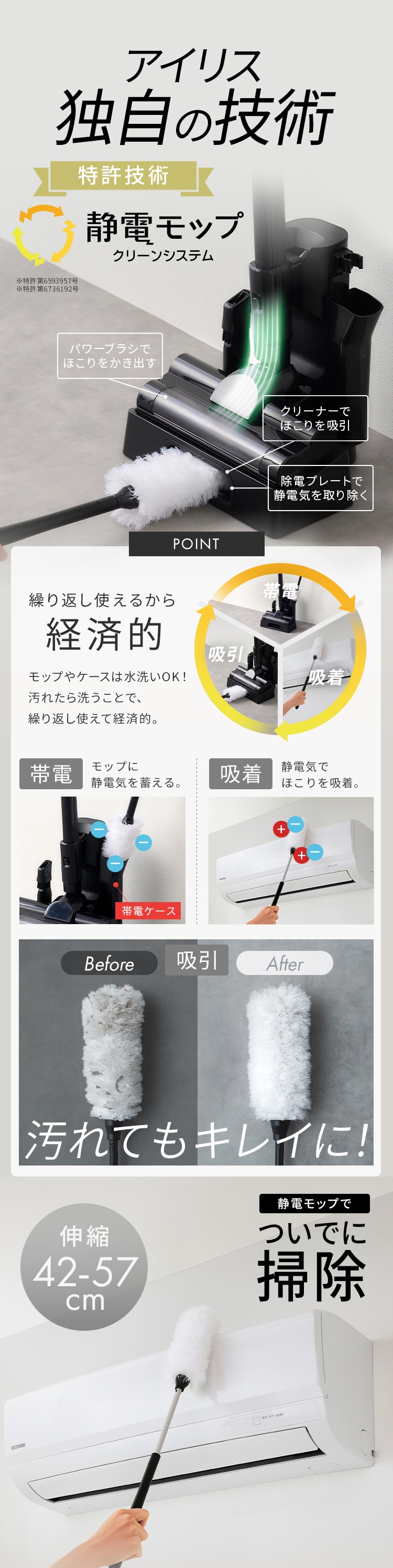 充電式サイクロンスティッククリーナー SCD-R3P-B ブラック[B] 203683