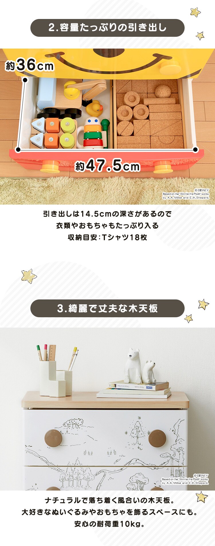 キャラクターチェスト 4段NHG-W554 全3種 299197│アイリスオーヤマ公式通販アイリスプラザ