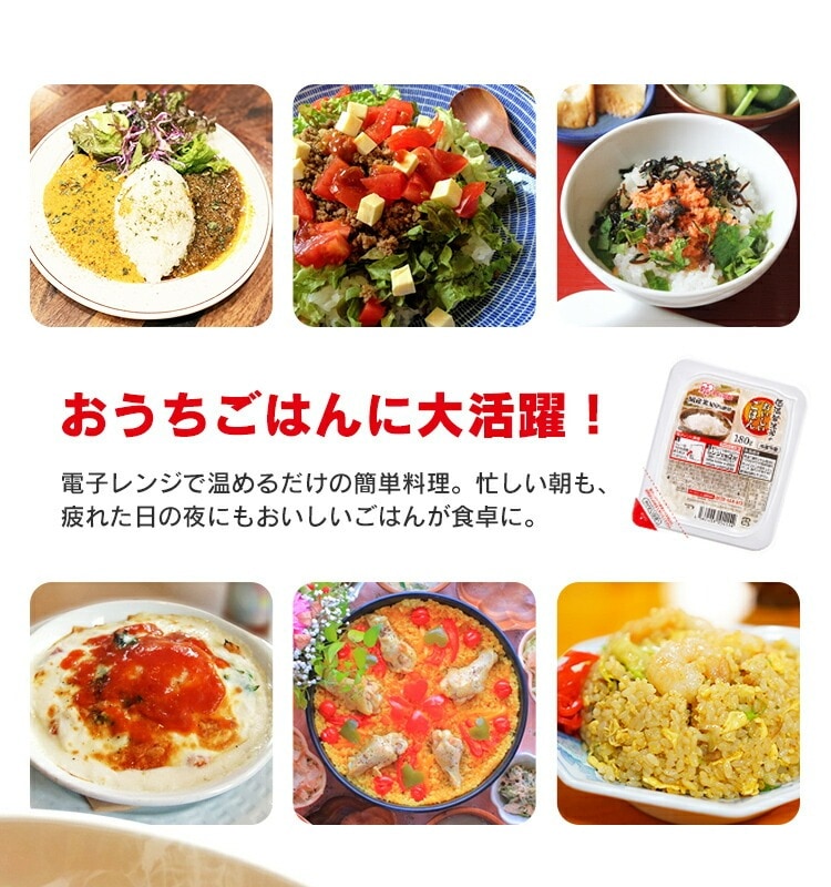 低温製法米のおいしいごはん 120g【プラザマーケット】 1904697│アイリスプラザ│アイリスオーヤマ公式通販サイト