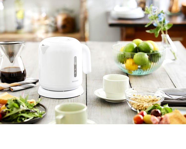 ケトル ベーシックタイプ ホワイト IKEB-800-W H514667